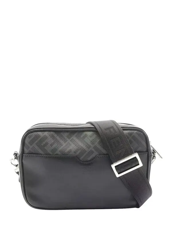 Fendi Zucca Coated Canvas Camera Bag - Grey