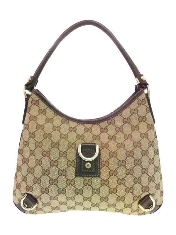 Gucci Gg Canvas Abbey D-ring Shoulder Bag - Brown