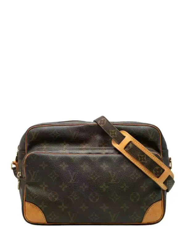 LOUIS VUITTON 2001 Monogram Nil Crossbody Bag - Brown