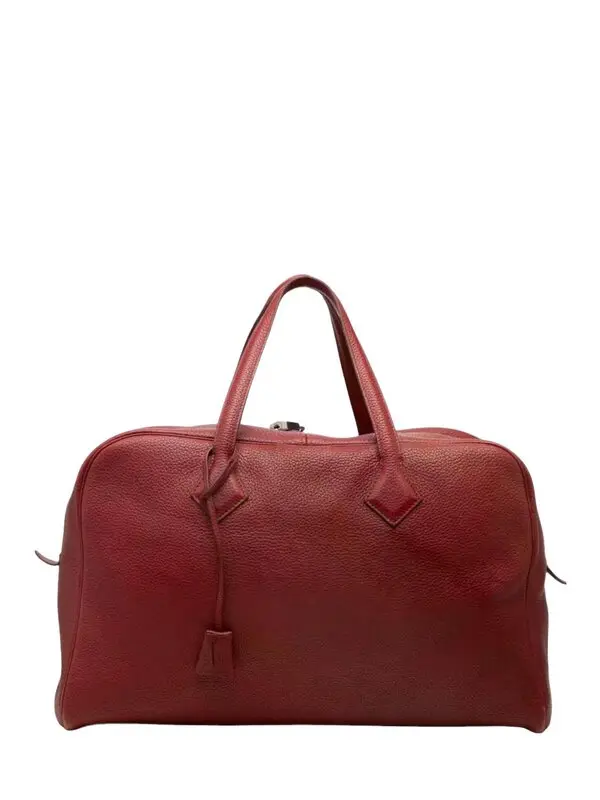Hermès 2014 Victoria Ii 43 Travel Bag - Red