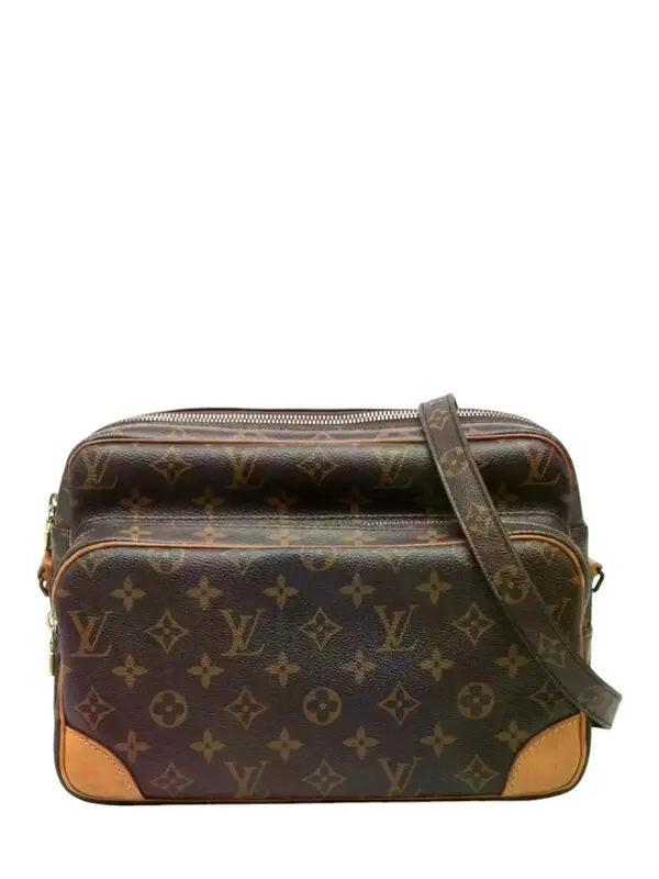LOUIS VUITTON 2011 Monogram Nil Crossbody Bag - Brown