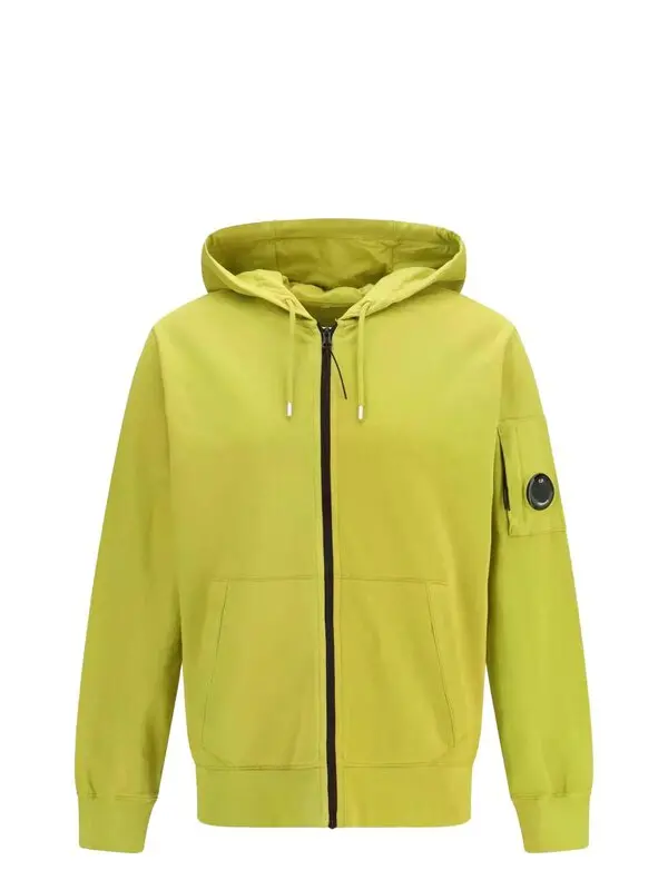 C.P. COMPANY Zip-up Hoodie - Green