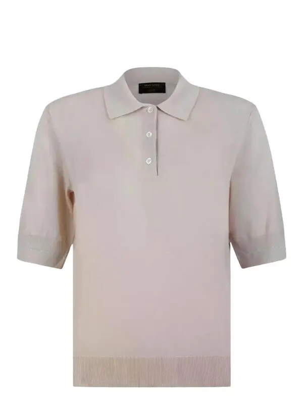 GRAN SASSO Button Polo Shirt - Neutrals