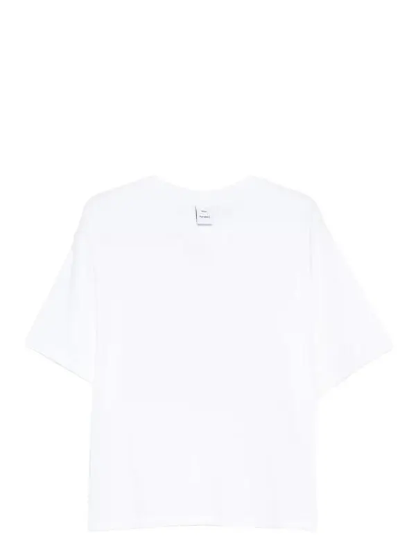 WON HUNDRED Houston Plain T-shirt - White