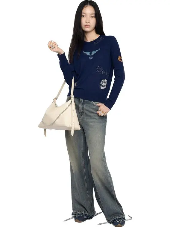Zadig&Voltaire Miss Cashmere Sweater - Blue / Navy