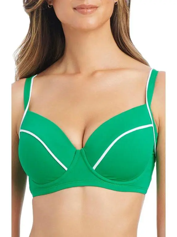BLEU BY ROD BEATTIE Underwire Bikini Top - Clover