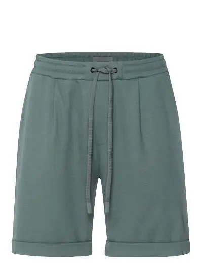 Hanro Cotton Piqué Shorts - Studio Green