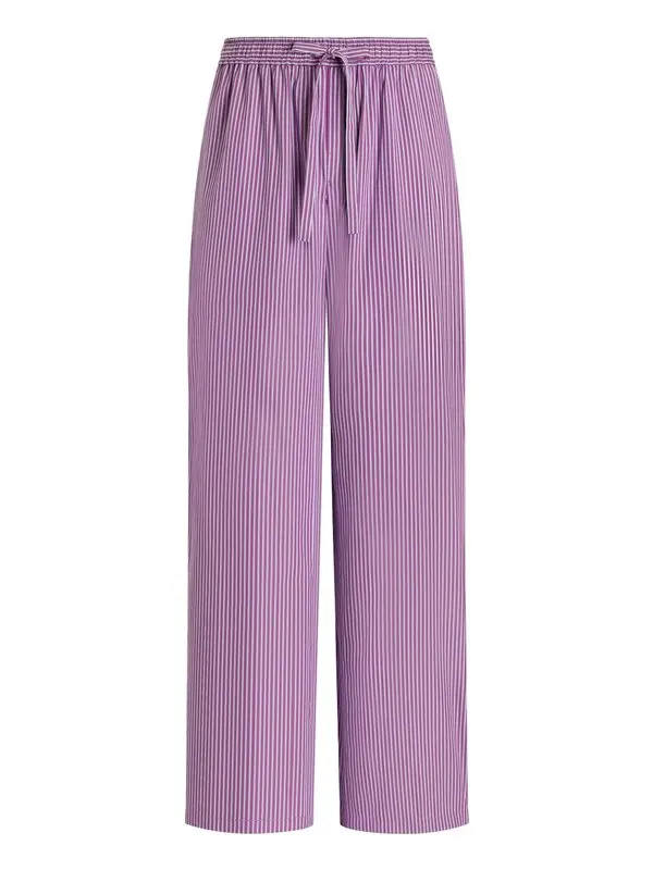 Dolce & Gabbana Striped Poplin Trousers - Multicolor
