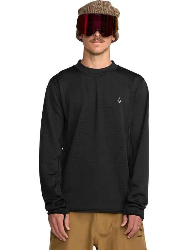 Volcom Gridlock Crew Neck - Black