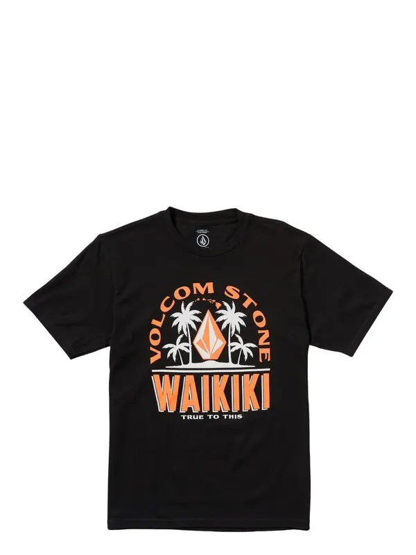 Volcom Claimed Waikiki Short Sleeve Tee - Black