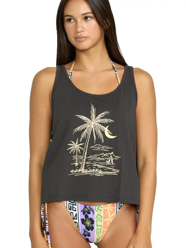 Volcom Graphic Tank - Vintage Black
