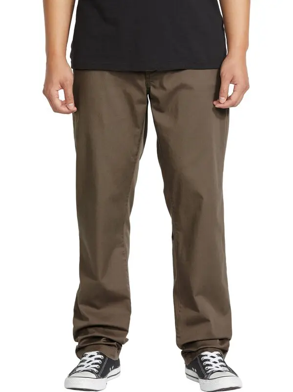 Volcom Modern Stretch Twill Pants - Mushroom