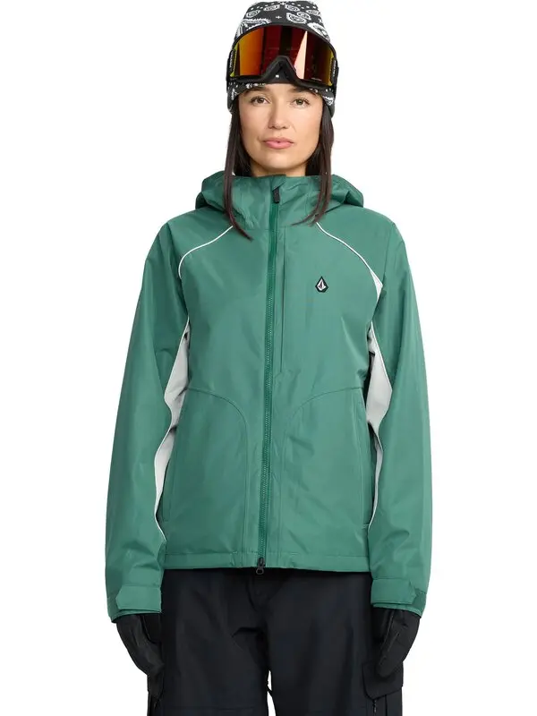 Volcom Stone Smokeshow 20k Jacket - Spruce Green