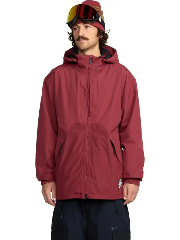 Volcom Longo Gore-tex Jacket - Burnt Red