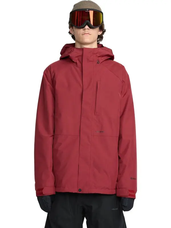 Volcom Dua Insulated Gore-tex Jacket - Burnt Red