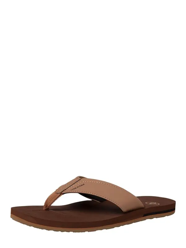 Volcom Victor Sandals - Brown Khaki