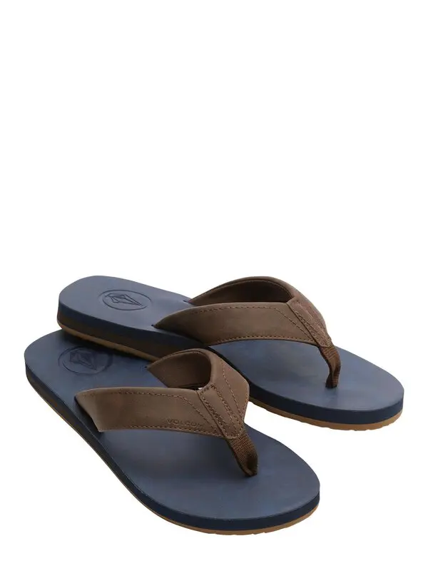 Volcom Victor Lx Sandals - Navy Combo