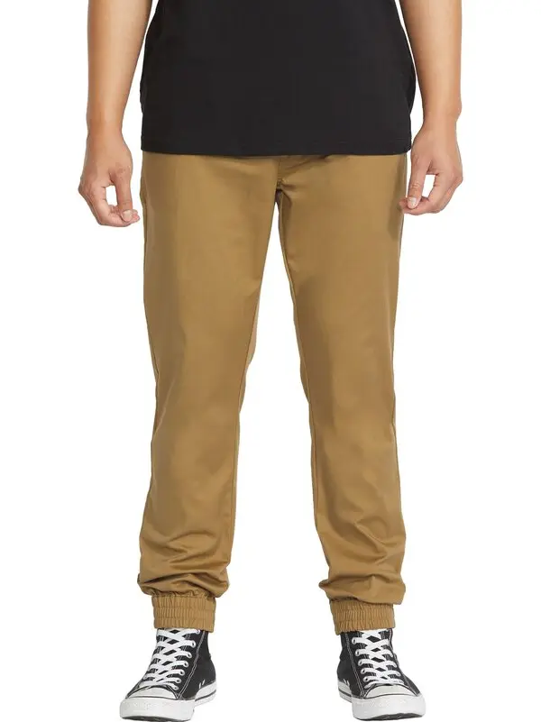 Volcom Frickin Slim Joggers - Dark Khaki