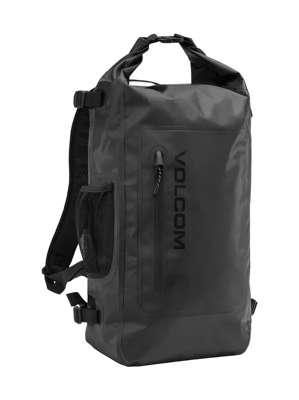 Volcom Drystone Wet/dry Roll Top Bag - Black