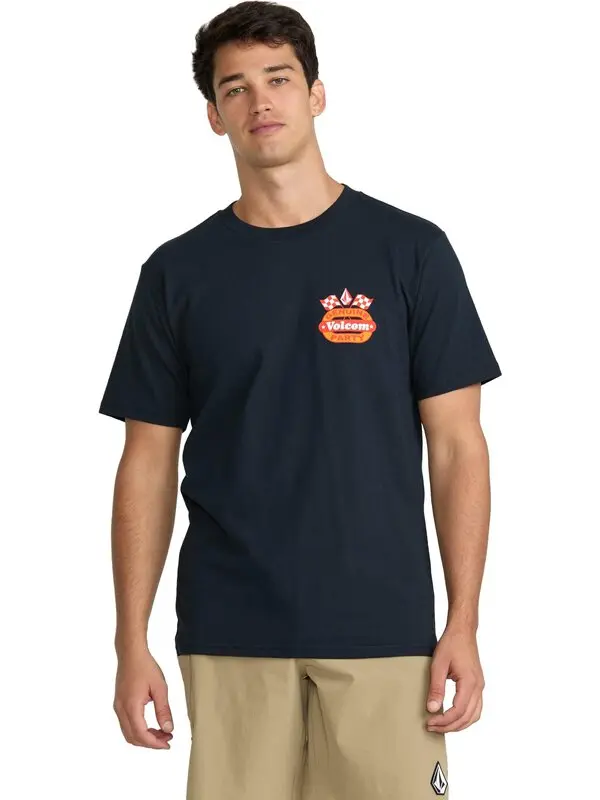 Volcom Fifth Gear Short Sleeve Tee - Navy