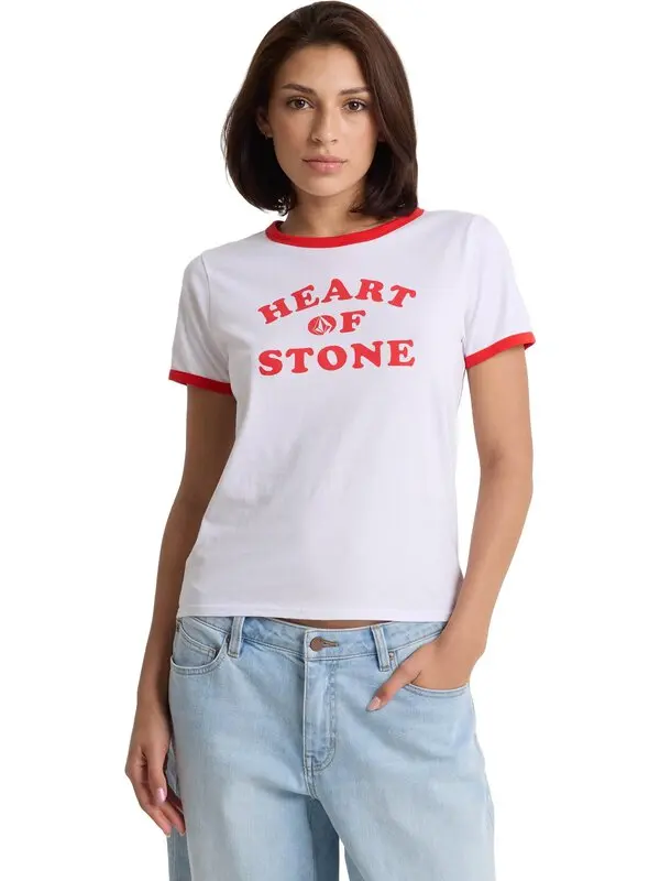 Volcom Ringer Tee - White