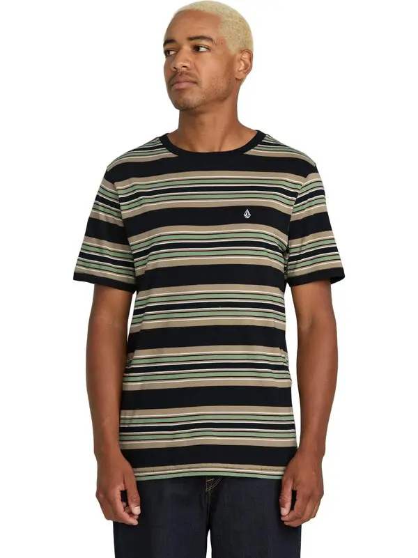 Volcom Parotic Crew Short Sleeve Tee - Black