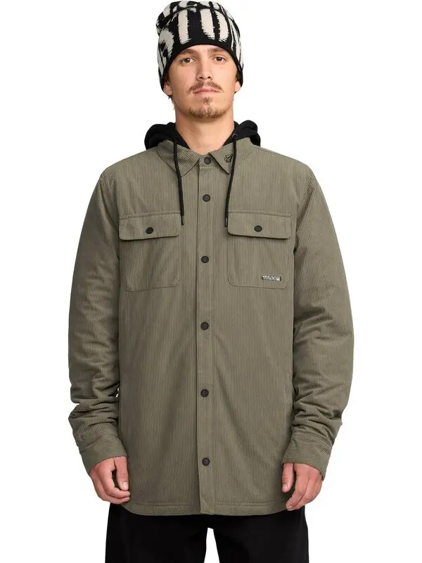Volcom Kenson Insulated Flannel - Military