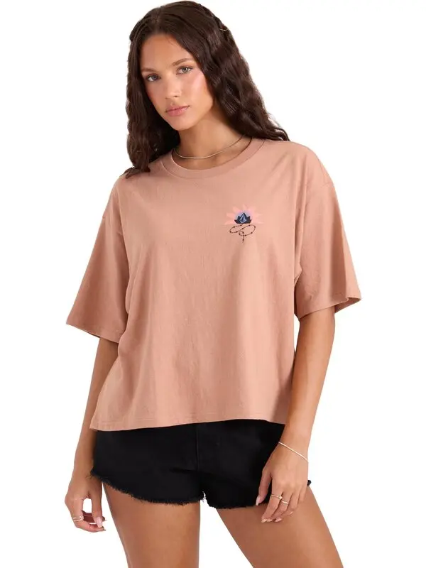 Volcom Bliss Boxy Tee - Pale Khaki
