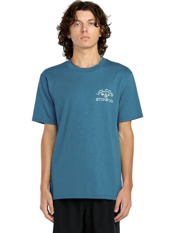 Volcom Always Ripping Short Sleeve Tee - Coronet Blue