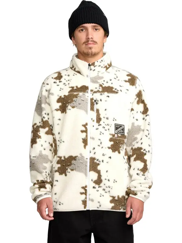 Volcom Nelson Sherpa Full Zip - White
