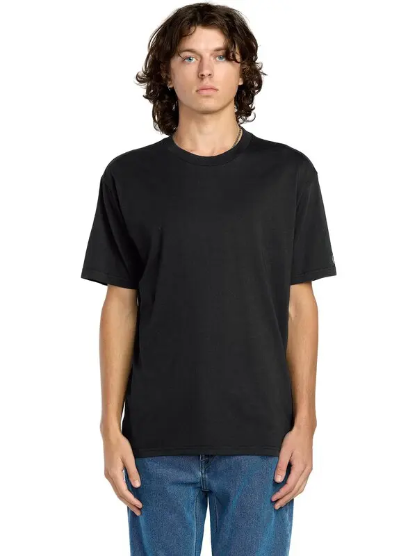 Volcom Solid Short Sleeve Tee - Black