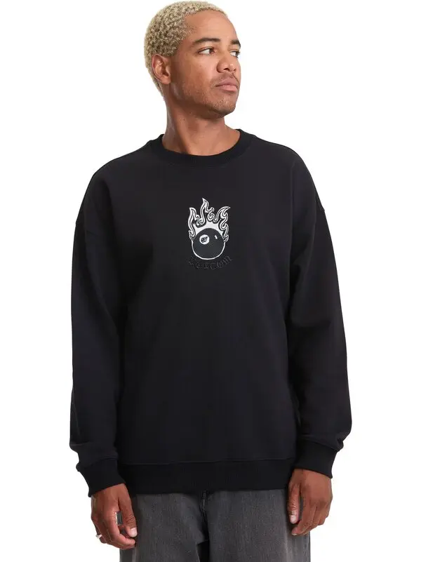 Volcom Featured Artist Seth Conboy Crewneck - Black