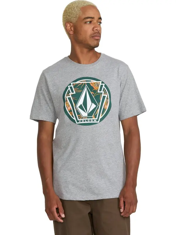 Volcom Melting Short Sleeve Tee - Heather Grey