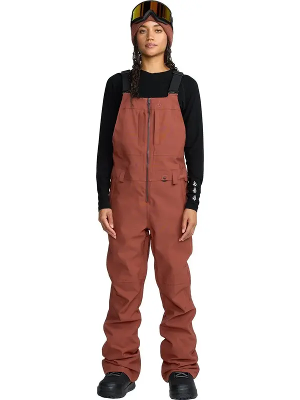 Volcom Swift Bib Overall - Henna