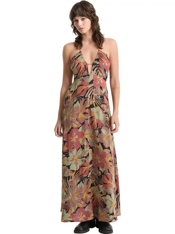 Volcom Swell Ya Maxi Dress - Multi