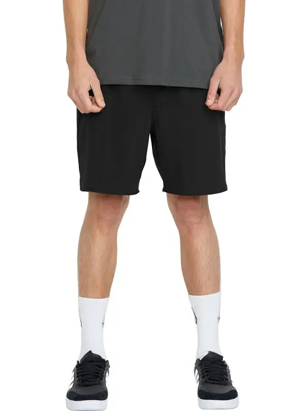 Volcom Elastic Waist Shorts - Black