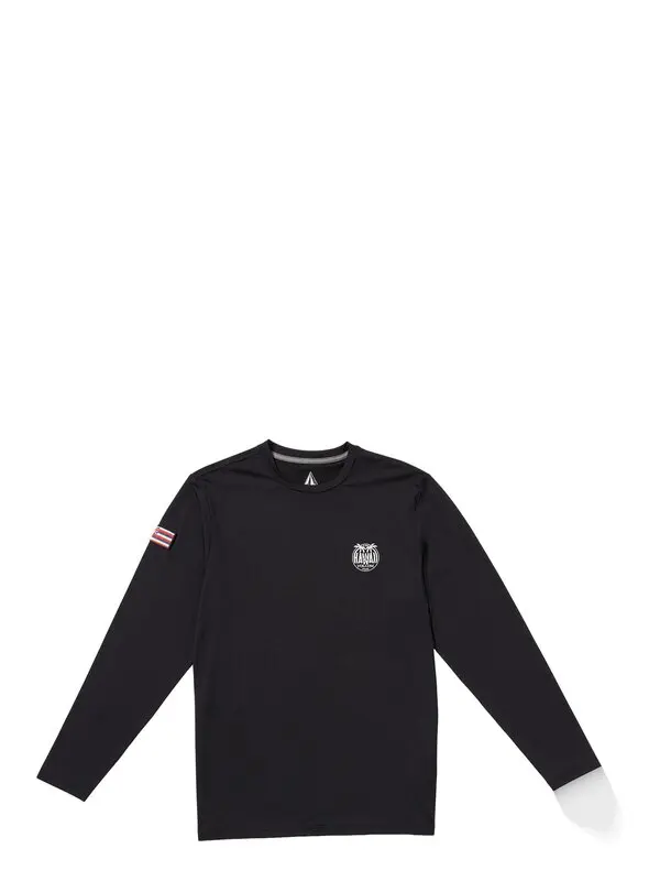 Volcom Long Sleeve Surf Tee - Black