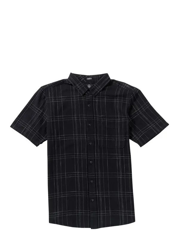 Volcom Date Knight Short Sleeve Shirt - Black