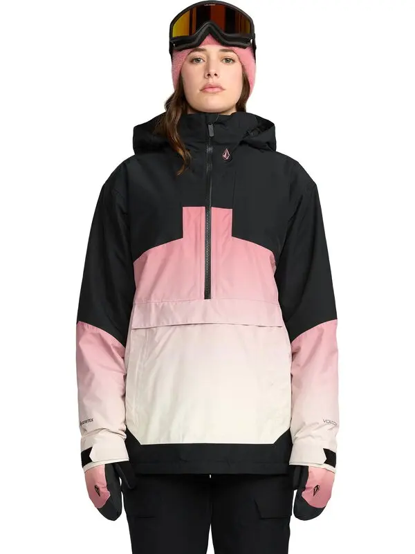 Volcom Fern Insulated Gore-tex Pullover - Mesa Rose