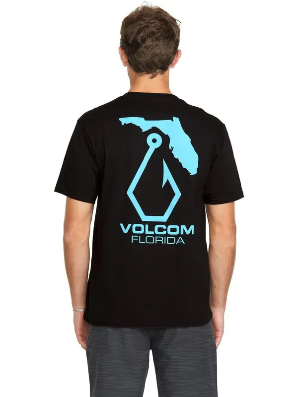 Volcom Reelin Short Sleeve Tee - Black
