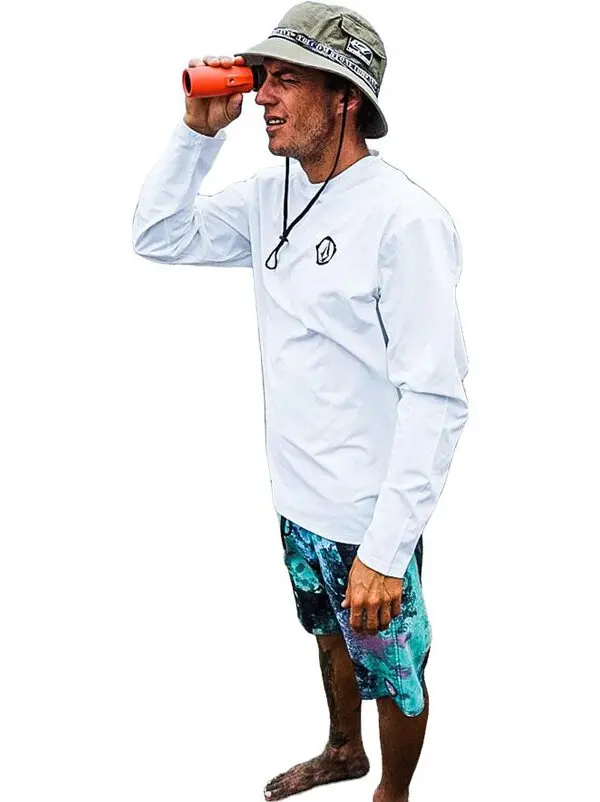 Volcom Wavvyyy Surf Long Sleeve Rashguard - White