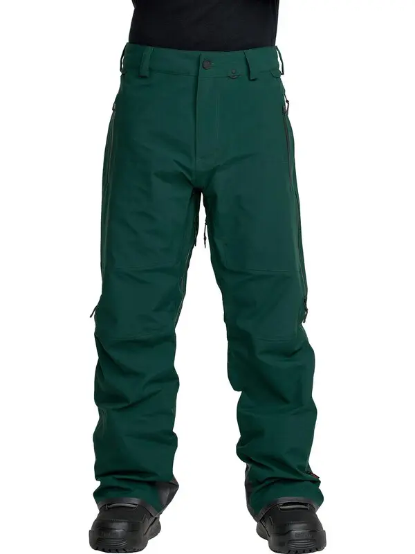 Volcom Guide Gore-tex Pro Shell Pants - Black Green