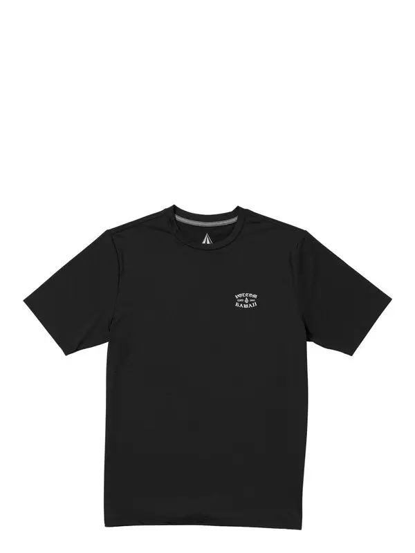 Volcom Loose Fit Short Sleeve Surf Tee - Black