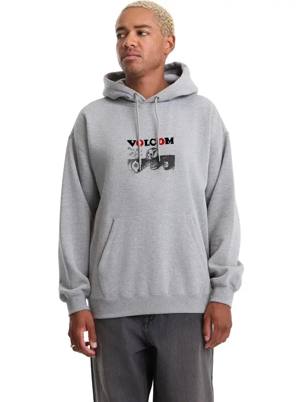 Volcom Featured Artist Seth Conboy Pullover - Heather Grey