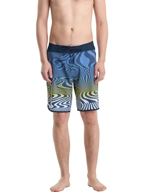 Volcom Encounter Scallop Mod 19 Boardshorts - Blueberry