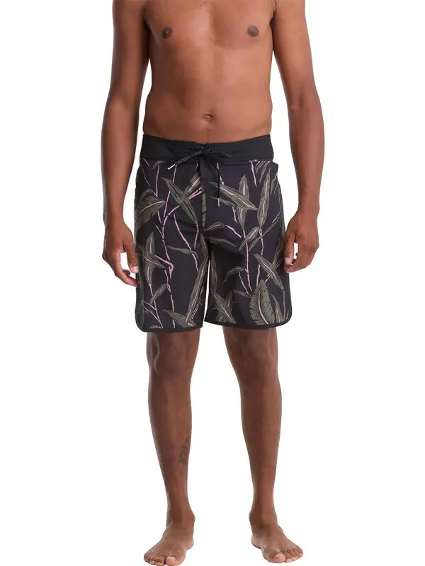 Volcom Encounter Scallop Mod 19 Boardshorts - Black