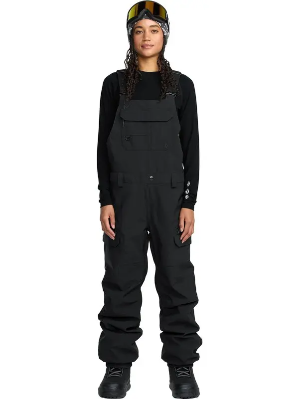 Volcom Creston 3d Stretch Bib - Black