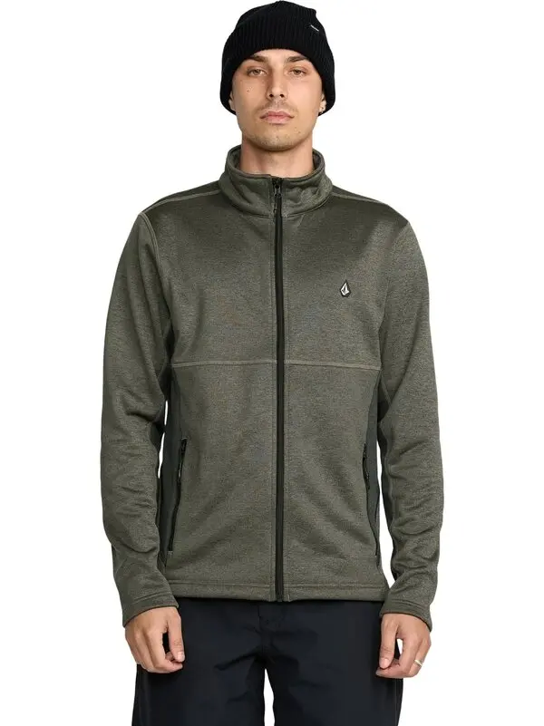 Volcom Snowbound Fleece Full Zip - Military