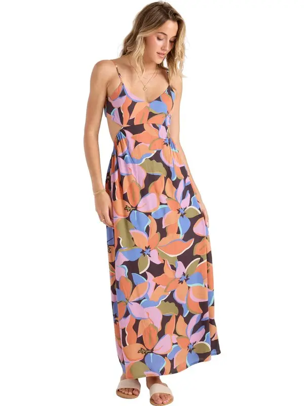 Volcom Post Punk Maxi Dress - Tropic Multi