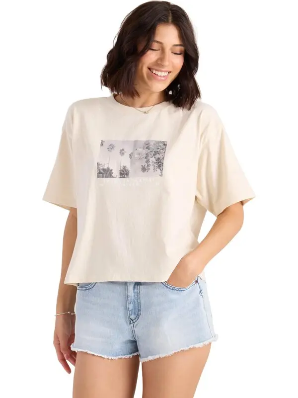 Volcom Bliss Crew Tee - Vintage White